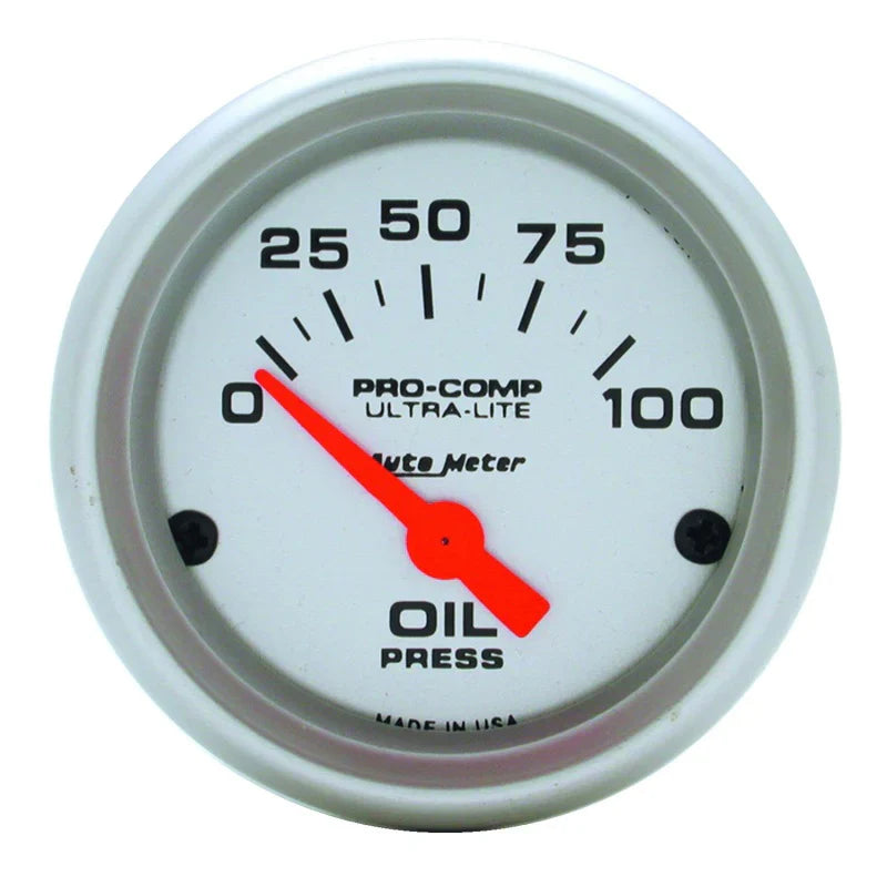 Oil Pressure – SR1 Performance