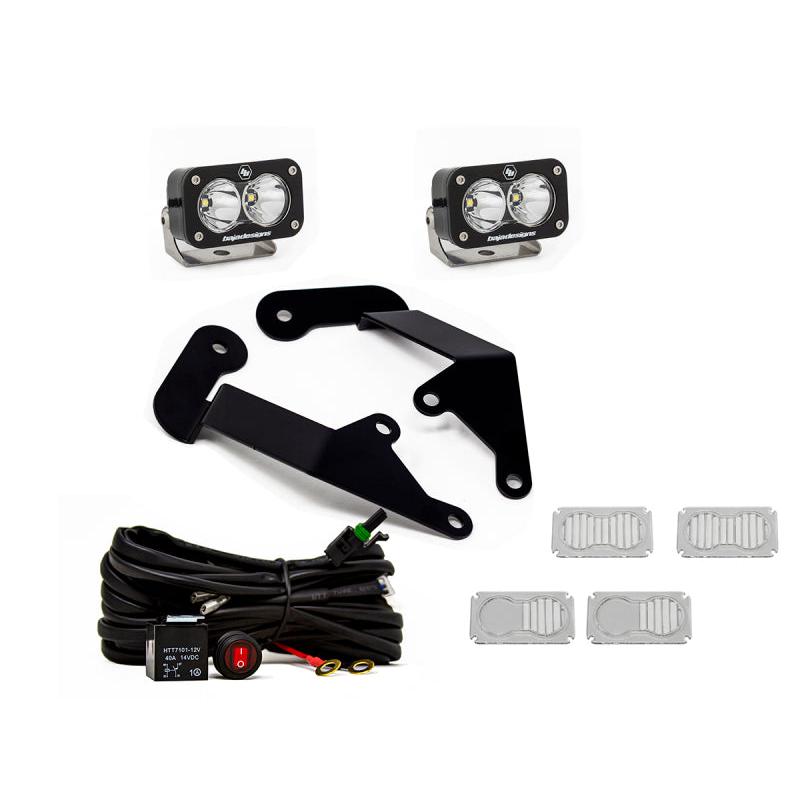 Baja Designs 21+ Ford Bronco Sport S2 Pro Spot LED Light Pods – SR1 Performance