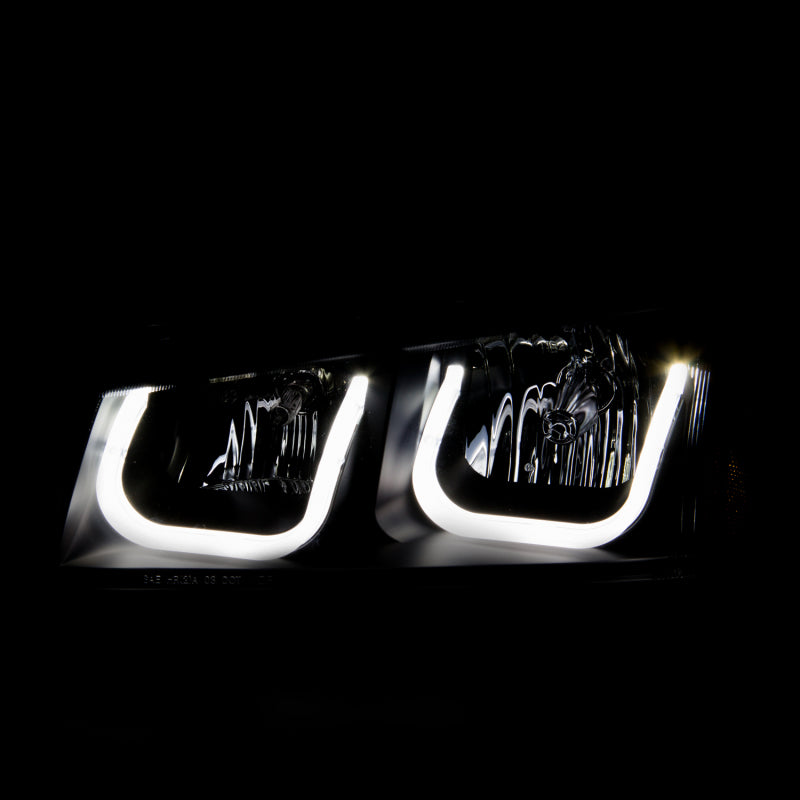 ANZO 2003-2006 Chevrolet Silverado 1500 Projector Headlights w/ U-Bar – SR1 Performance