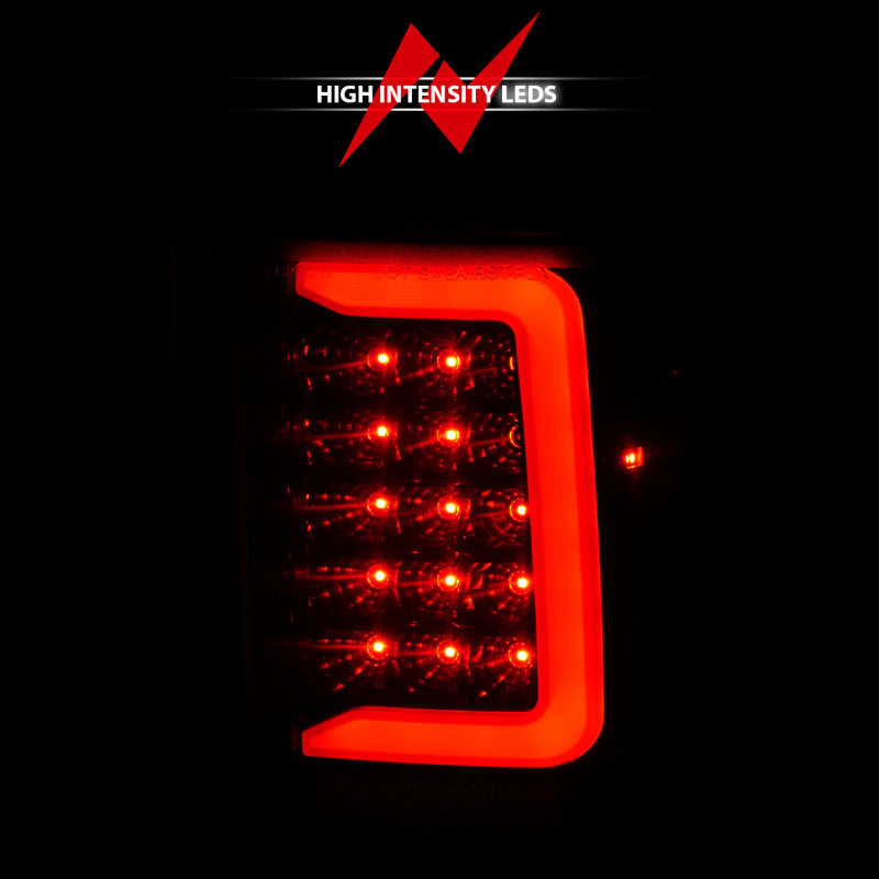 ANZO 1993-1997 Ford Ranger LED Tail Lights w/ Light Bar Black Housing – SR1 Performance