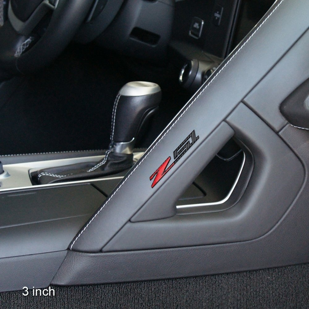 C7, C8 Corvette Z51 Badge Emblem - Domed - Carbon Fiber Look – SR1 Performance