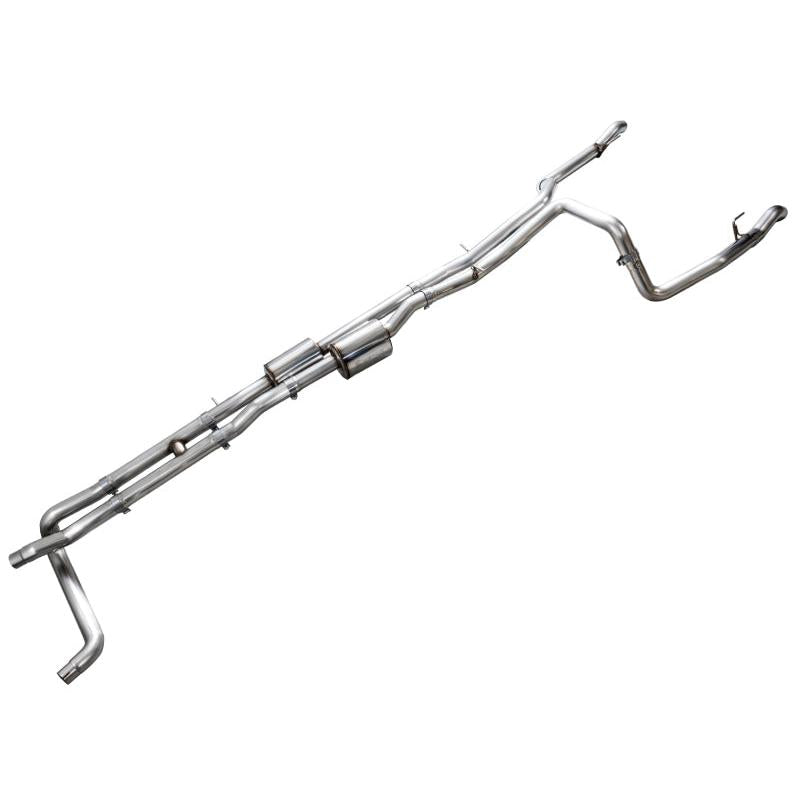 AWE 4th Gen GM 1500 6.2L Catback Split Rear Exit (w/ Bumper Cutouts ...