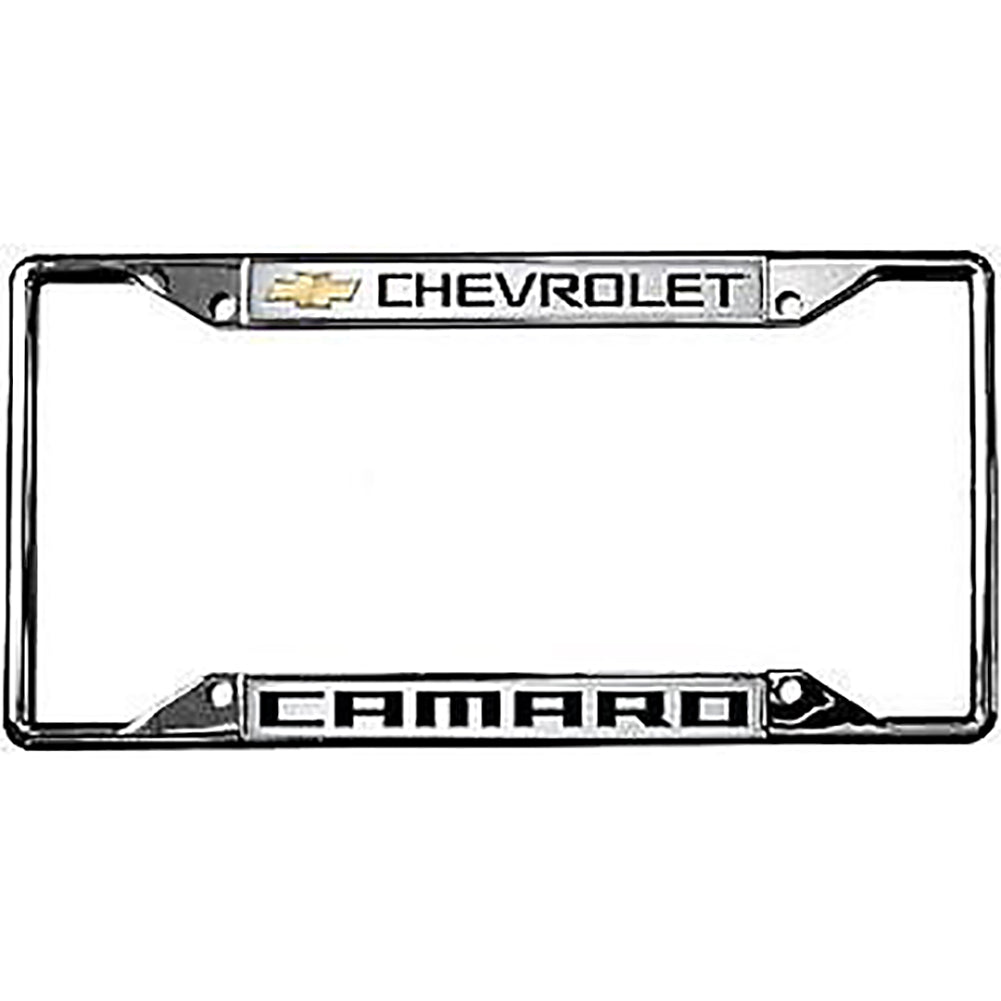 Chevrolet Camaro License Plate Frame - Chrome – SR1 Performance