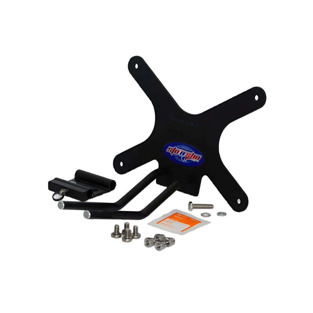 81-83 DeLorean DMC 12 Base License Plate Frame Bracket – SR1 Performance