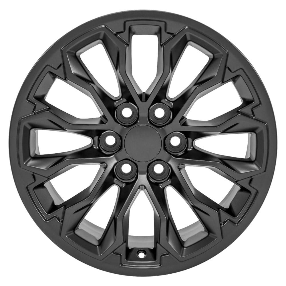 17" Replica CV54 fits Chevrolet Colorado ZR2 17x8 Satin Black – SR1 ...
