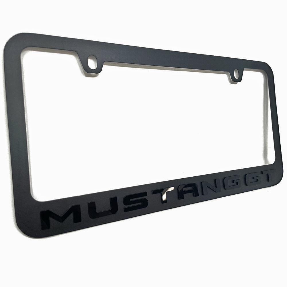 Ford Mustang GT Stealth Blackout License Plate Frame – SR1 Performance