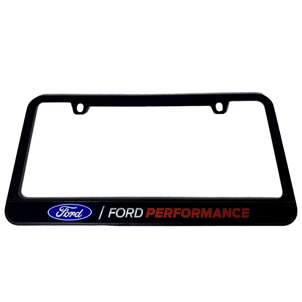 Ford Performance License Plate Frame - Black Acrylic – SR1 Performance