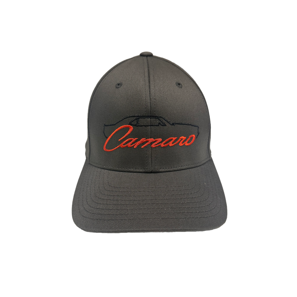 1969 Camaro Silhouette Embroidered Hat - Chevrolet Flexfit Cap – SR1 ...