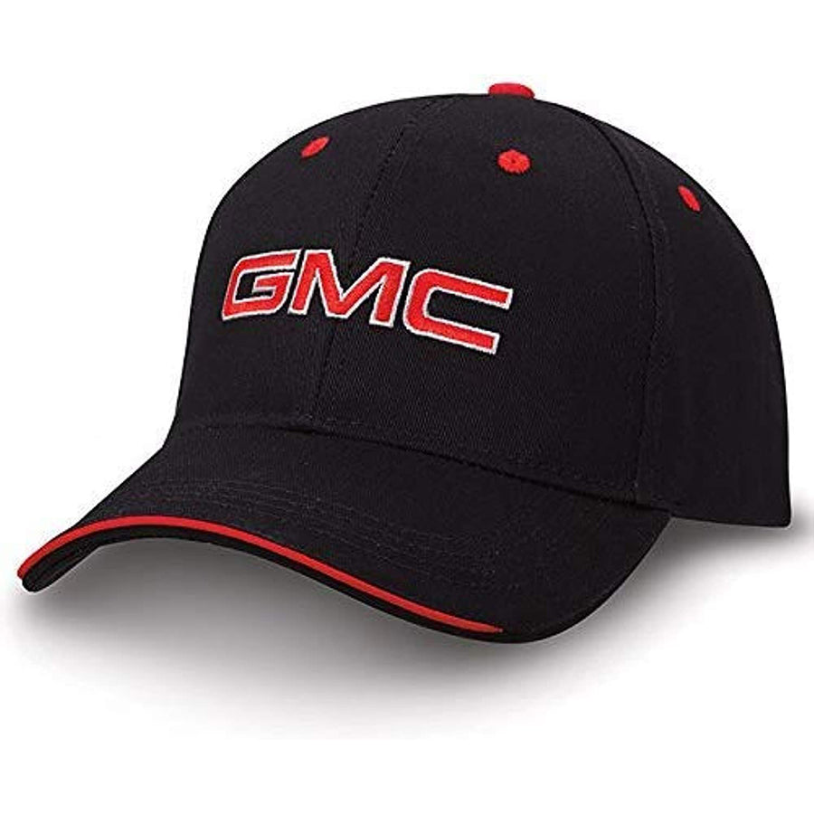 GMC Red Tipped Visor Black Baseball Cap – SR1 Performance