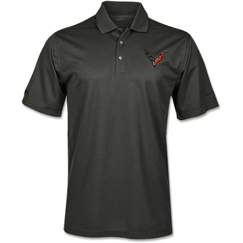 C8 Corvette Z06 Nike Polo Shirt with Embroidered Logo – SR1 Performance