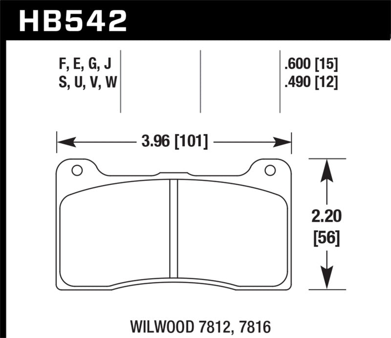 Hawk Wilwood 15mm DTC-60 Race Brake Pads – SR1 Performance