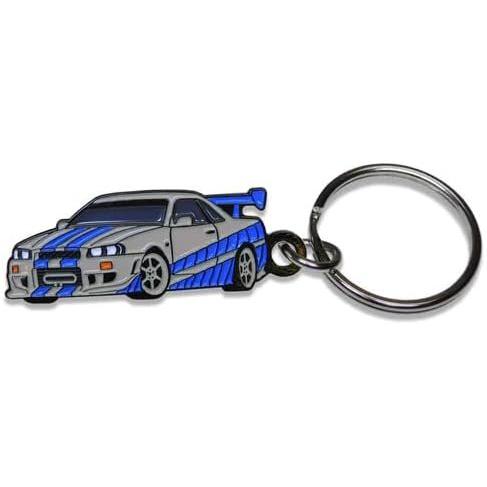 Paul Walker's Skyline R34 GTR V-Spec Keychain - Fast and Furious GT-R ...