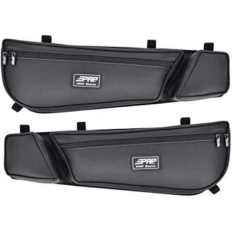 Can-Am Maverick X3 UTV Front Door Bags with Knee Pads by PRP Seats (Pa ...