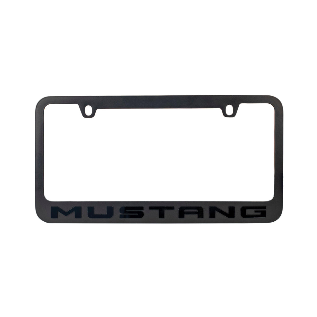 Ford Mustang Stealth Blackout License Plate Frame – SR1 Performance