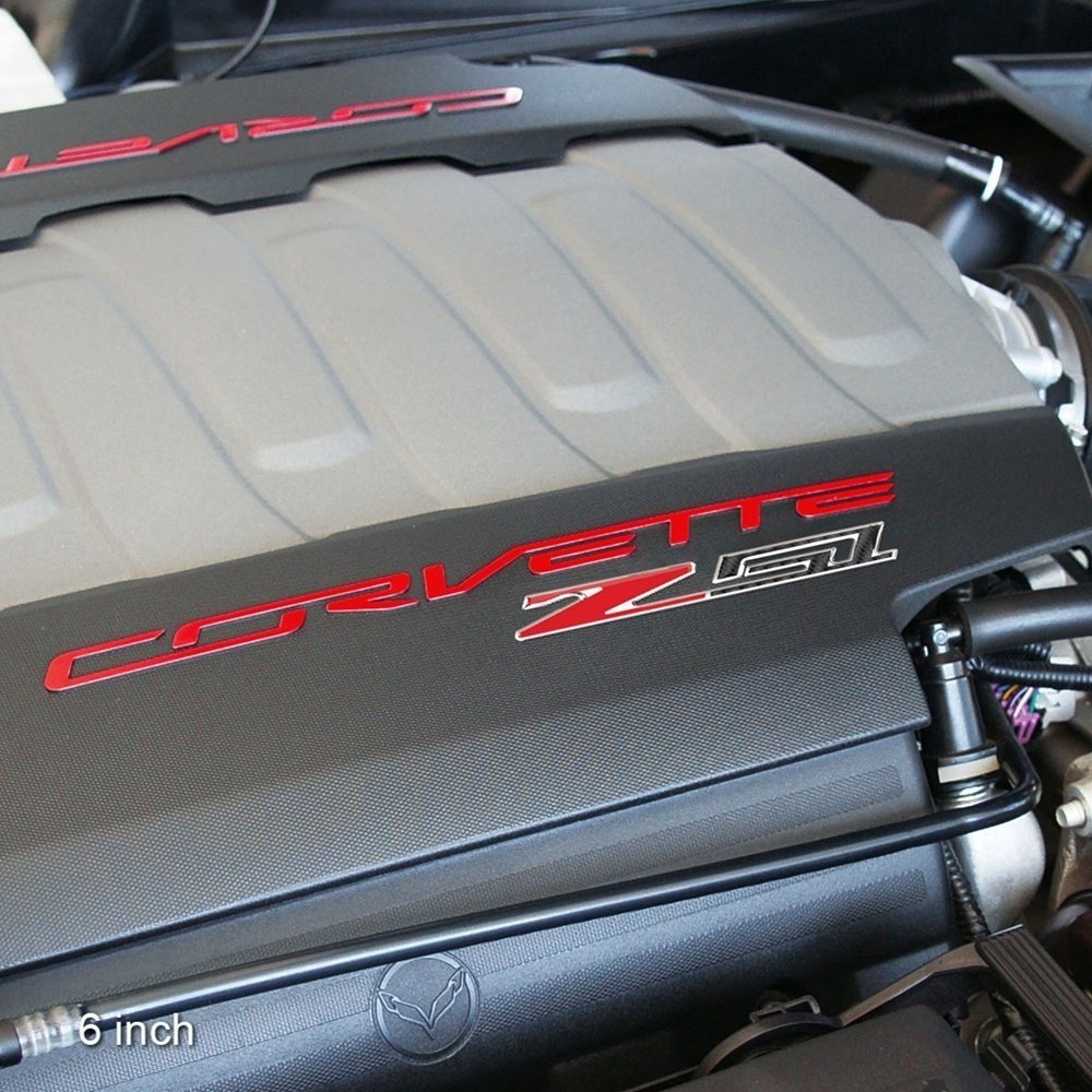 C7, C8 Corvette Z51 Badge/Emblem - Domed - Carbon Fiber Look w/Chrome ...