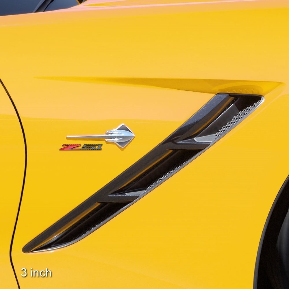 C7, C8 Corvette Z51 Badge Emblem - Domed - Carbon Fiber Look – SR1 ...