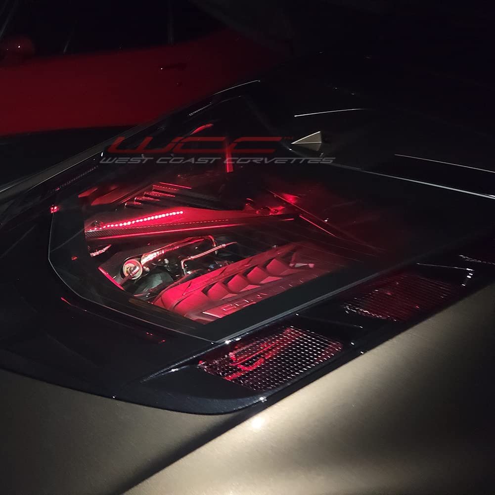 C8 Corvette - Engine Bay LED Lighting Kit - RGB : Stingray, Z51 – SR1 ...