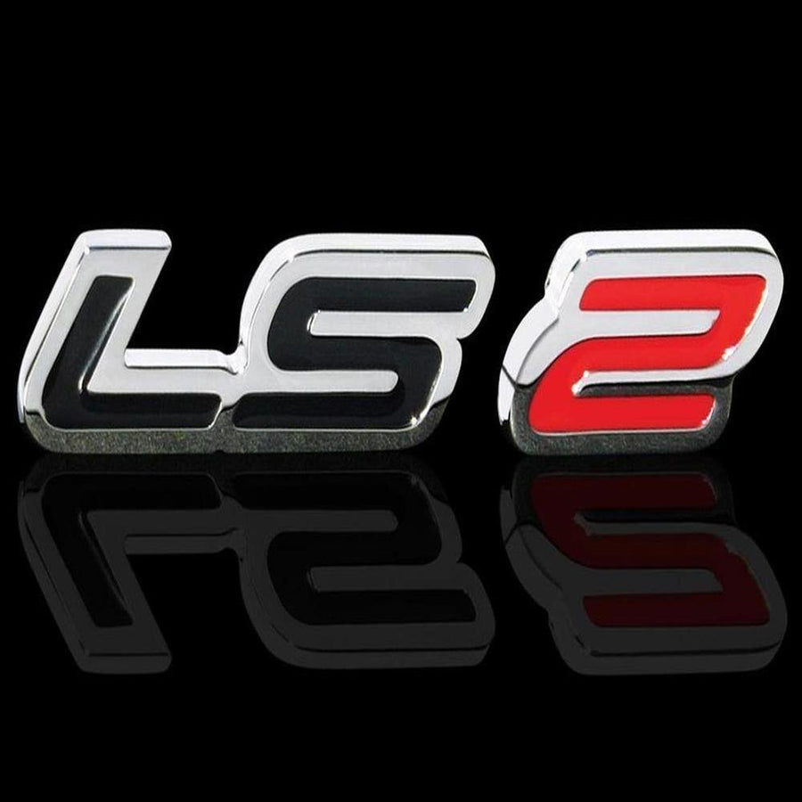 LS2 Billet Chrome Badge – SR1 Performance