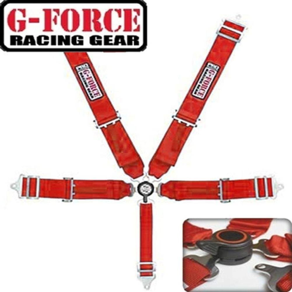 Shoulder Harness Cam Lock G-Force Racing - 5 Point : Red – SR1 Performance