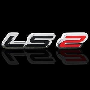 LS2 Billet Chrome Badge – SR1 Performance