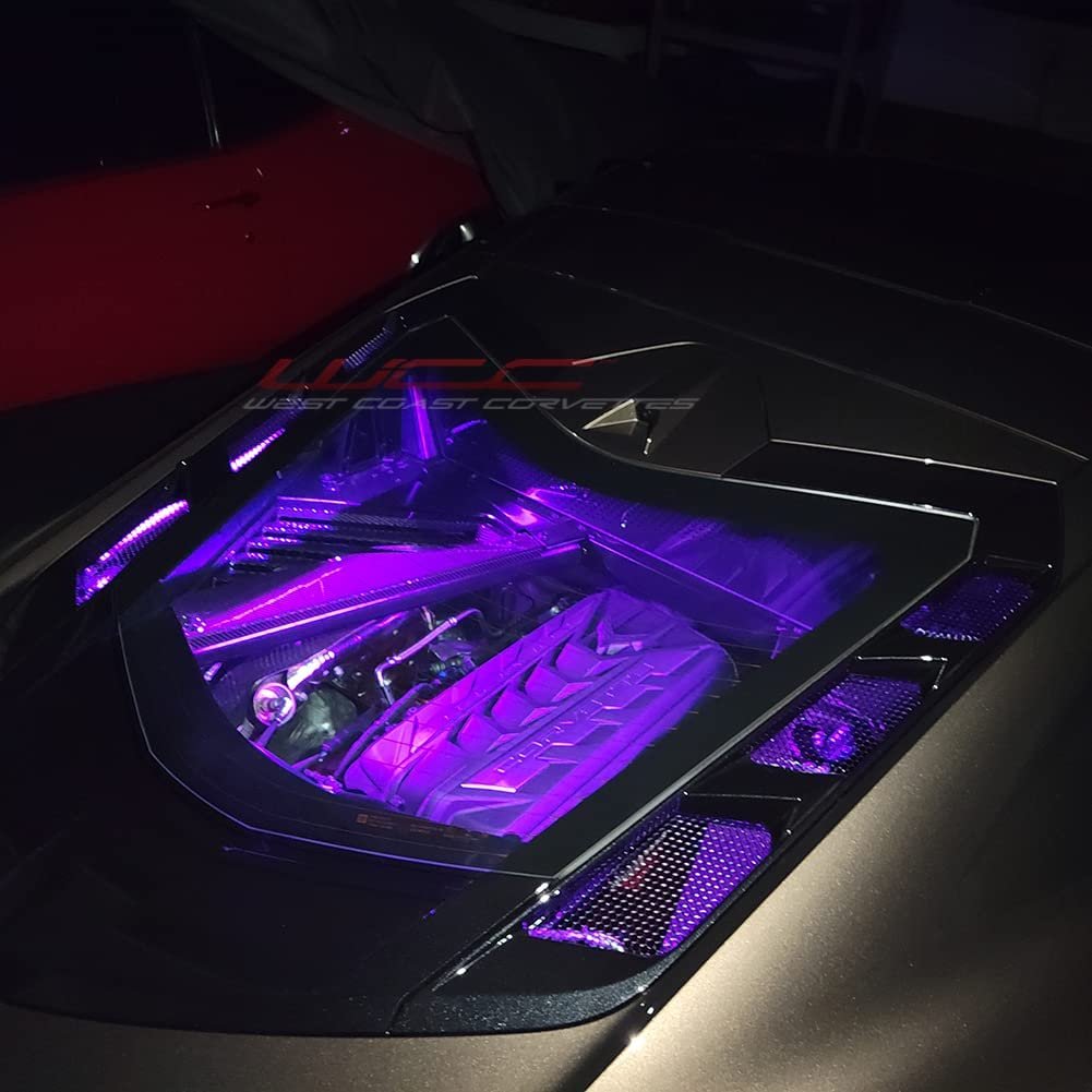 C8 Corvette - Engine Bay LED Lighting Kit - RGB : Stingray, Z51 – SR1 ...