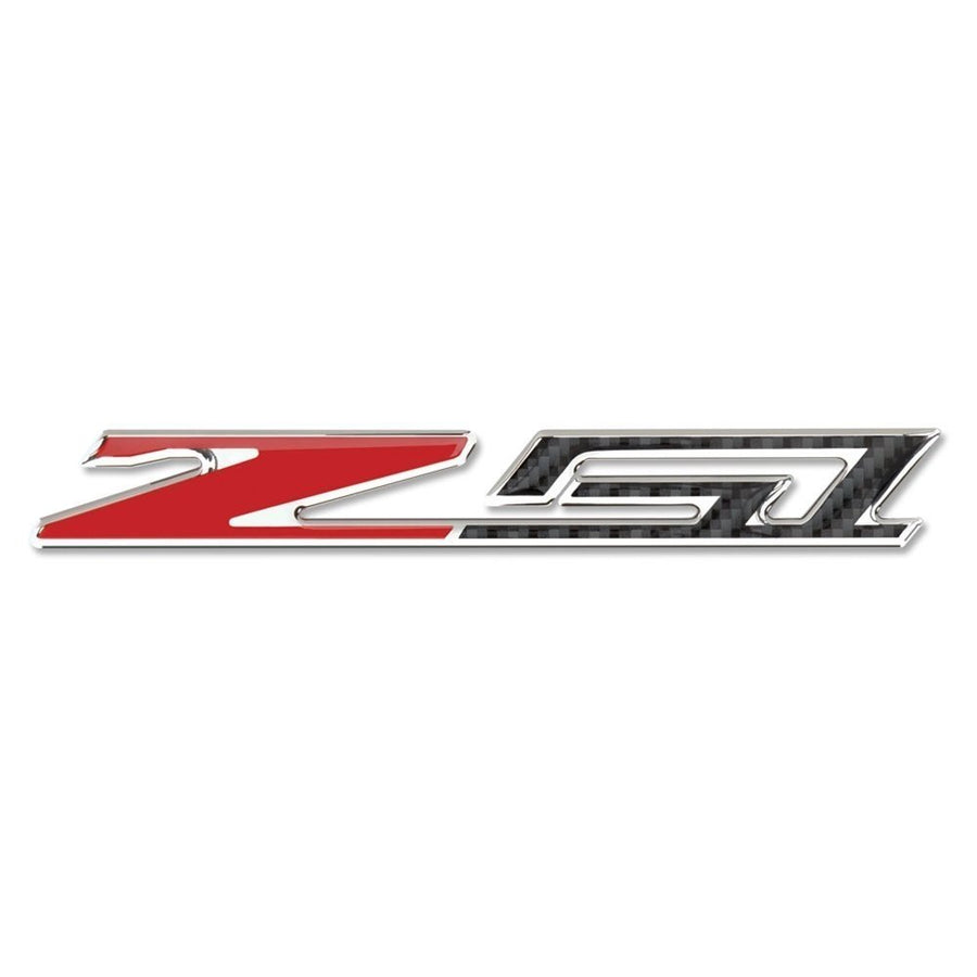 C7, C8 Corvette Z51 Badge/Emblem - Domed - Carbon Fiber Look w/Chrome ...